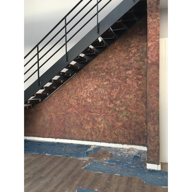 Rust Effect Plaster Paint - Rusted Wall Decoration | Betonmob.com